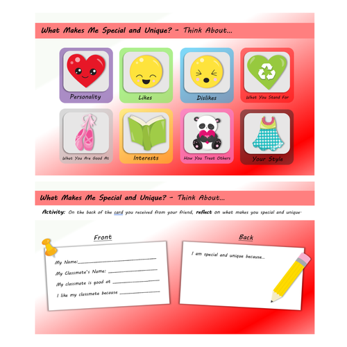 What Makes Me Special and Unique? │ Full Lesson │ PPT | Download and Go ...