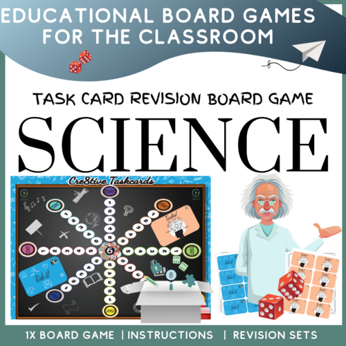 Science Task Card Board Game | Teaching Resources