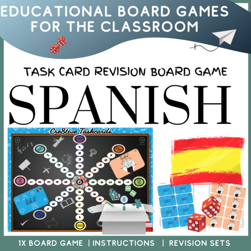 Spanish GCSE board game | Teaching Resources