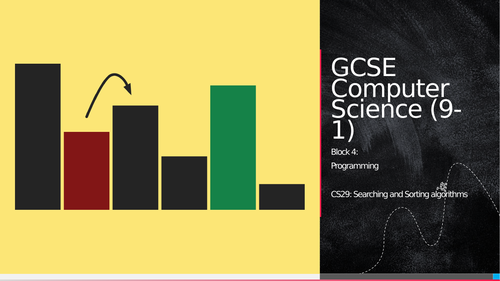 OCR GCSE CS - CS29: Searching & Sorting algorithms | Teaching Resources OCR GCSE CS - CS29: Searching & Sorting algorithms | Teaching Resources