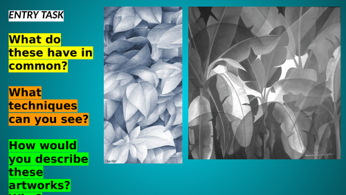 KS3 Cubism Art Project using Oil Pastels (Plants and Flowers ...