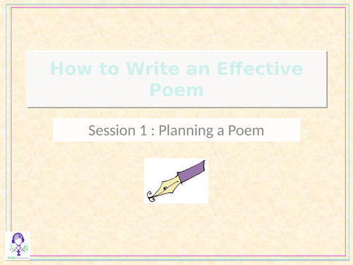 Poetry Writing Workbook PDF - 2 Lesson Complete Lesson Plans! - English ...