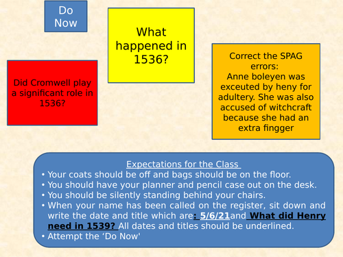 GCSE Edexcel Henry VIII Anne of Cleves | Teaching Resources