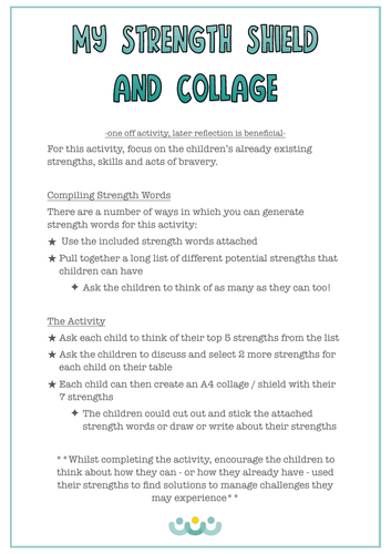 Finding Strengths | Teaching Resources