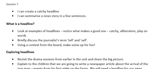 Iron Man, 3 week writing unit | Teaching Resources