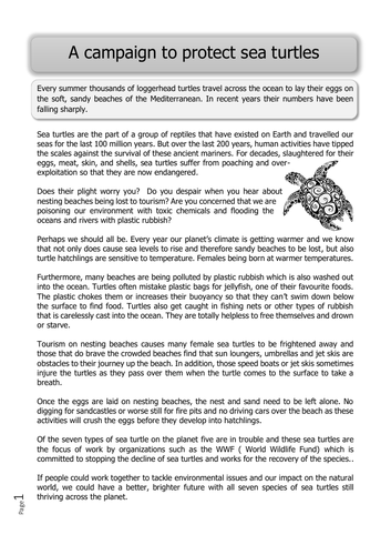 Wild Animals -KS2- 8 different reading comprehension texts | Teaching ...