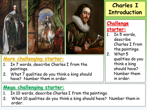 Charles I | Teaching Resources