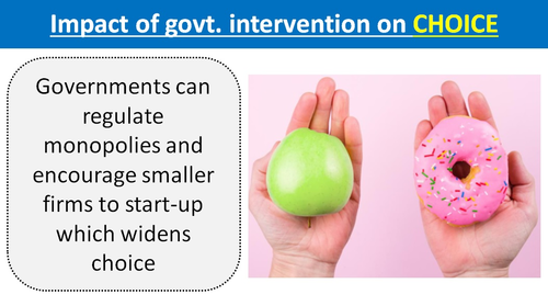 3.6.2 Impact of government intervention - Theme 3 Edexcel A Level ...