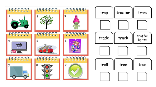 Tr as in Tractor Activity Booklet KS1 | Teaching Resources