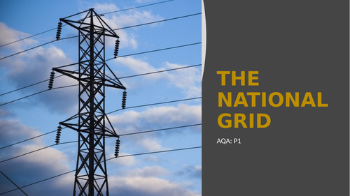 National Grid GCSE Physics | Teaching Resources