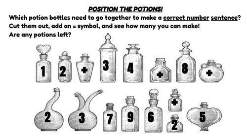 Potions adding challenge Early Years/Year 1 | Teaching Resources