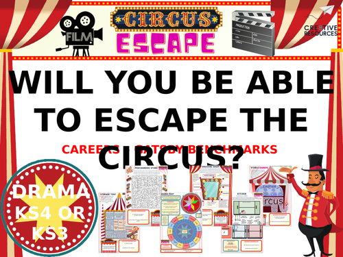 Careers in Film Escape Room | Teaching Resources