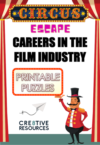 Careers in Film Escape Room | Teaching Resources