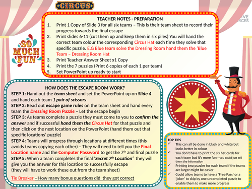 Careers in Film Escape Room | Teaching Resources