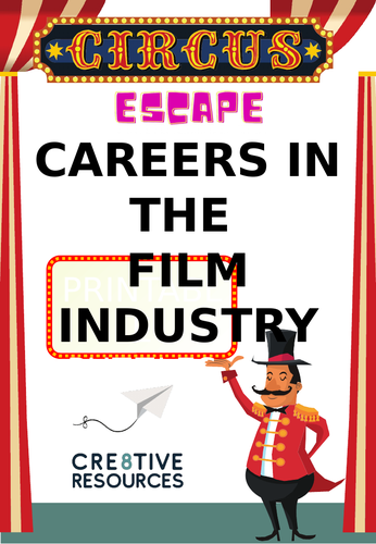 Careers in Film Escape Room | Teaching Resources