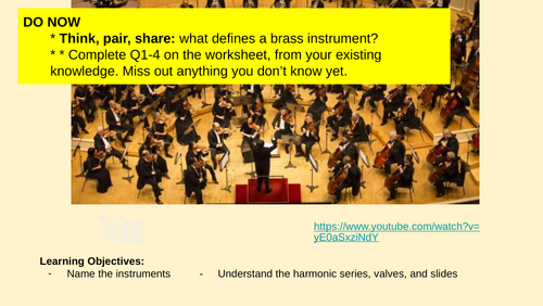 The orchestra | Teaching Resources