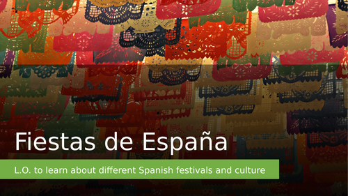 Las fiestas | Teaching Resources