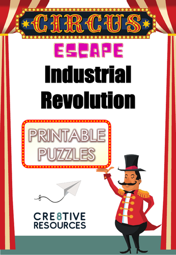 Industrial Revolution History Escape Room | Teaching Resources