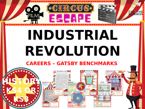 Industrial Revolution History Escape Room | Teaching Resources