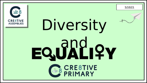 Diversity & Equality - Ks2 Assembly | Teaching Resources