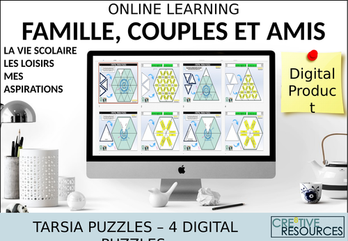 French Digital puzzles | Teaching Resources