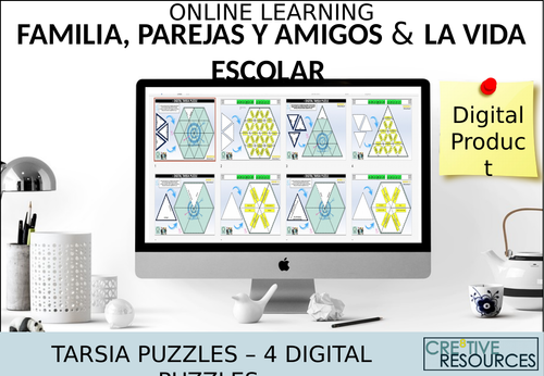 Spanish MFL Digital puzzles | Teaching Resources