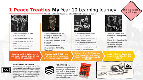 CIE IGCSE History Learning Journey Guides for Students | Teaching Resources