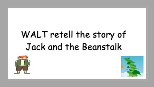 Talk 4 Writing Story Map Jack and the Beanstalk | Teaching Resources
