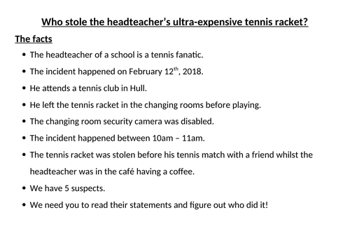 Inference KS2 - Outstanding Lesson | Teaching Resources