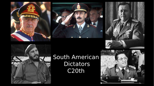 A Level Spanish: Latin American Dictators | Teaching Resources