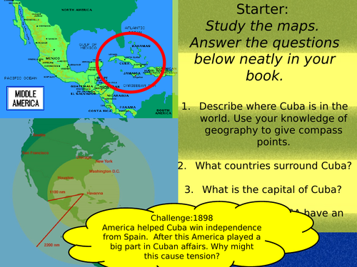 Cuban Crisis Cold War | Teaching Resources