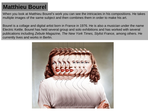 Artist research booklets for Photography | Teaching Resources