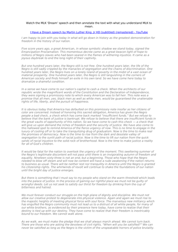 USA 1954-75 - 6. Peaceful protests and their impact 1963-65 | Teaching ...