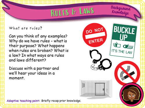 Rules and Laws | Teaching Resources