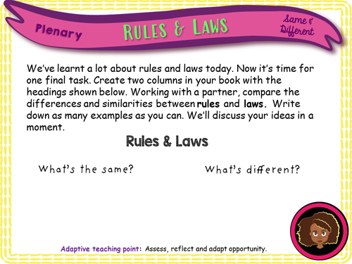 Rules and Laws | Teaching Resources