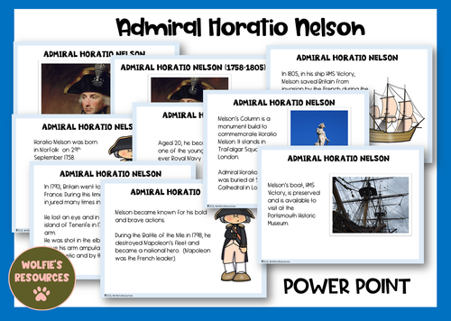 Lord Horatio Nelson | Teaching Resources