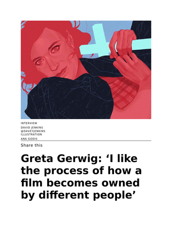 'Lady Bird' Film Study | Teaching Resources