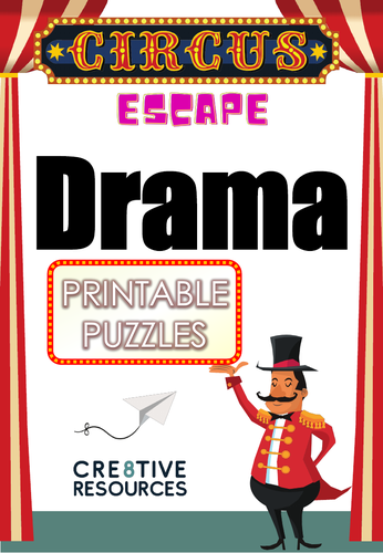 End of Year Drama Escape Room | Teaching Resources