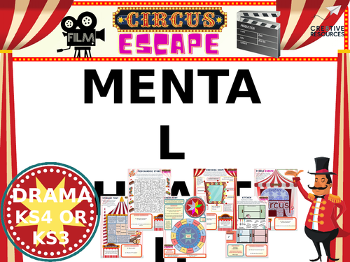 Mental Health Awareness Escape Room | Teaching Resources