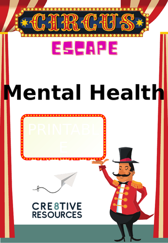 Mental Health Awareness Escape Room | Teaching Resources
