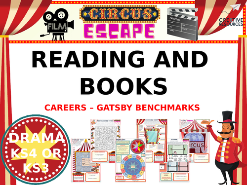 Reading Literacy and Books Escape Room | Teaching Resources