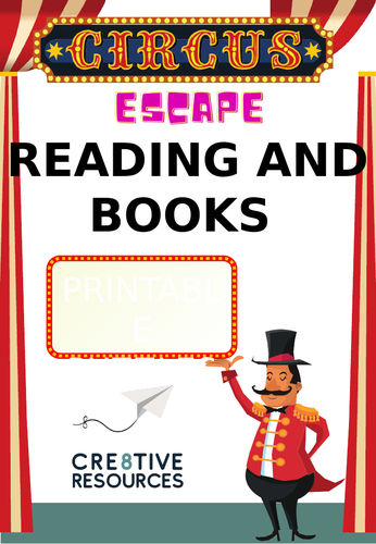 Reading Literacy and Books Escape Room | Teaching Resources