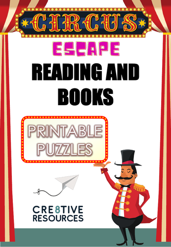 Reading Literacy and Books Escape Room | Teaching Resources