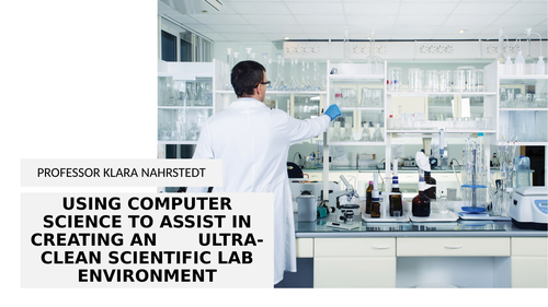 Computer science: keeping cleanrooms ultra-clean | Teaching Resources