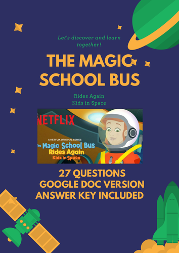 The Magic School Bus Rides Again: Kids in Space | Teaching Resources