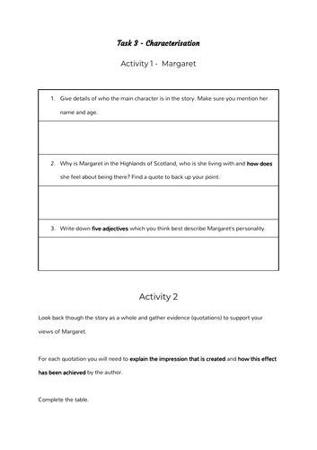 Flowers - National 5 Critical Essay Unit | Teaching Resources