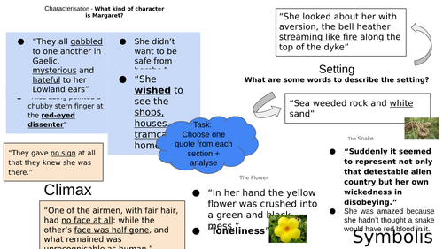 Flowers - National 5 Critical Essay Unit | Teaching Resources