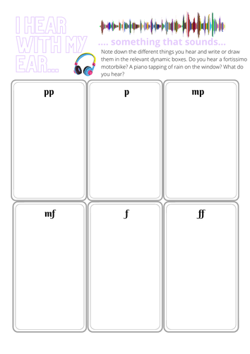 Dynamics learning pack, worksheet and display poster | Teaching Resources
