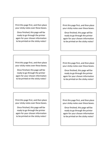 Printable Literary Theme Sticky Notes | Editable | Any Novel, Poem or ...