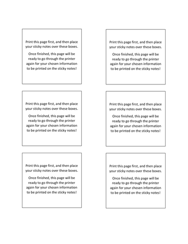 Printable Literary Theme Sticky Notes | Editable | Any Novel, Poem or ...